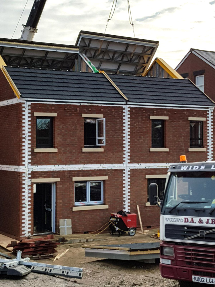 Lightweight Metal Roof Tiles For Modular Buildings