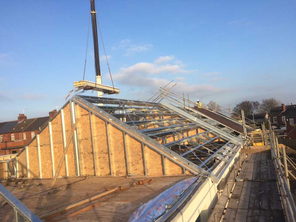 Lightweight Metal Roof Tiles For Modular Buildings