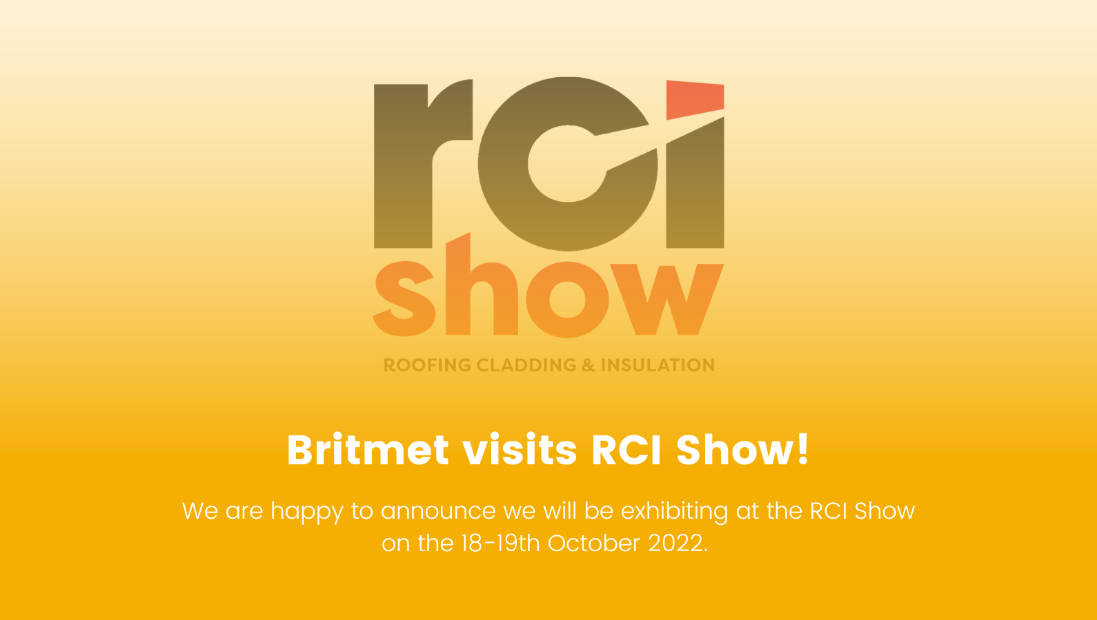 Britmet visits RCI Show 2022!